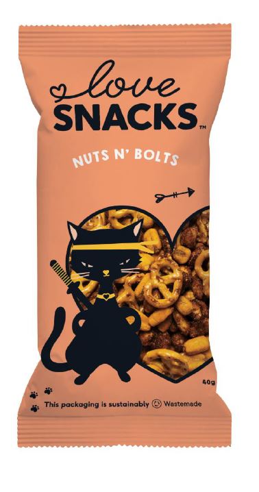 Love Snacks Nuts & Bolts 40g – Santos
