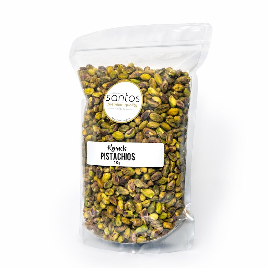 Pistachio Kernels Australian 1kg – Santos