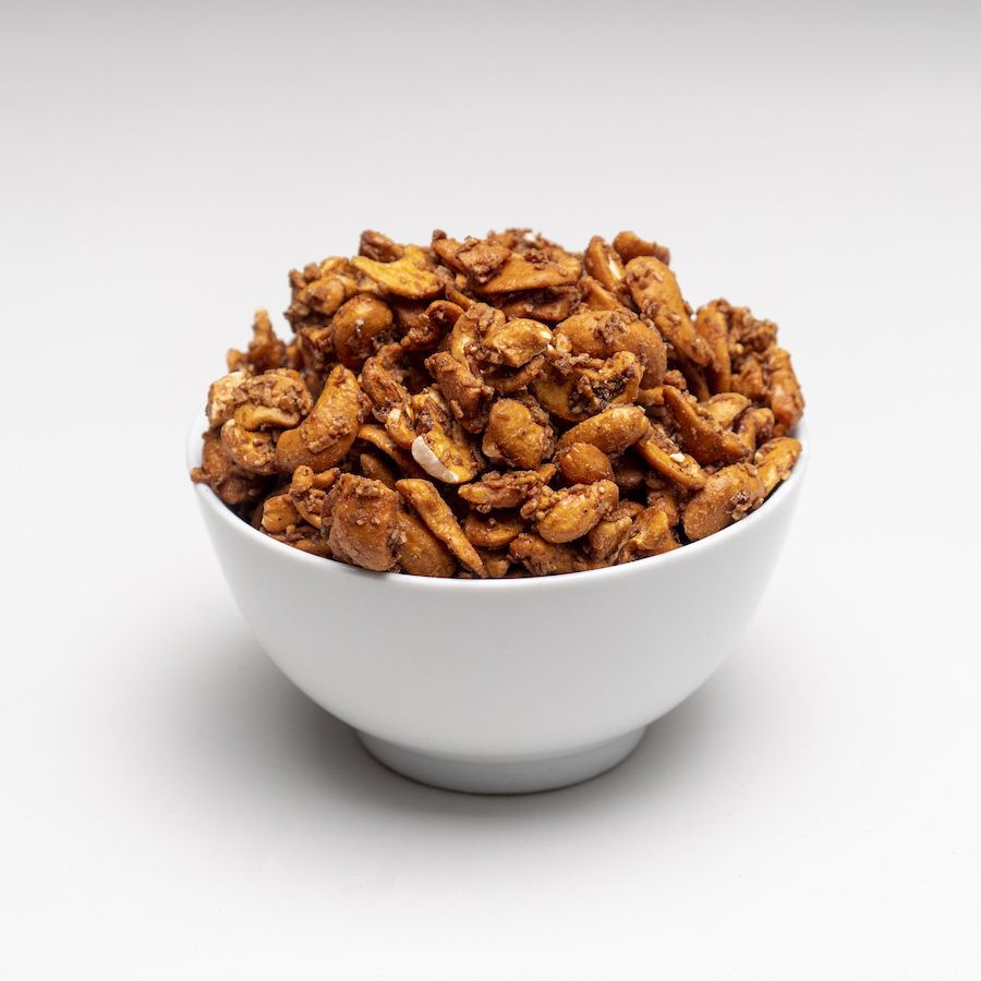 Wattleseed & Coconut Espresso Cashews 400g – Santos